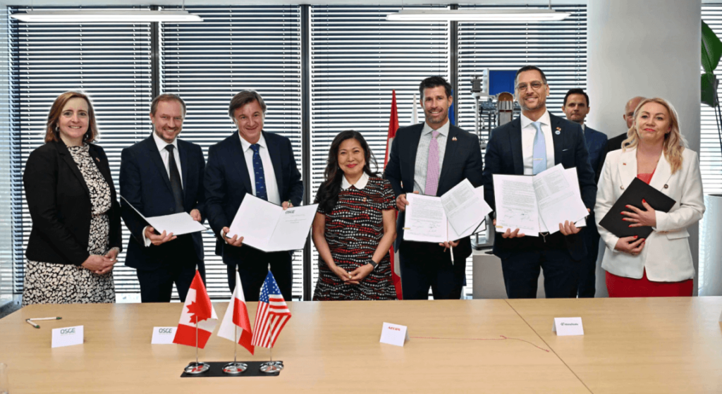 OSGE podpisało umowy z Aecon i AtkinsRéalis - NBI