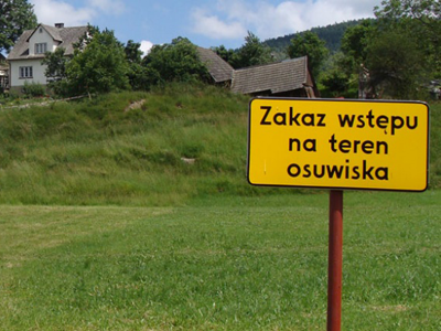Polska Służba Geologiczna ostrzega o zagrożeniu osuwiskowym - NBI